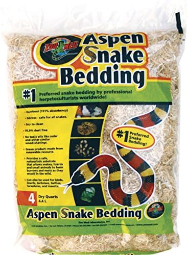 Zoomed Aspen Bedding 4 quart – ReptileInk